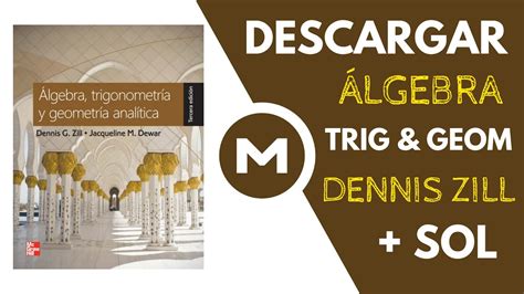 Algebra Trigonometria Y Geometria Analitica 3ra Edicion Dennis G Zill