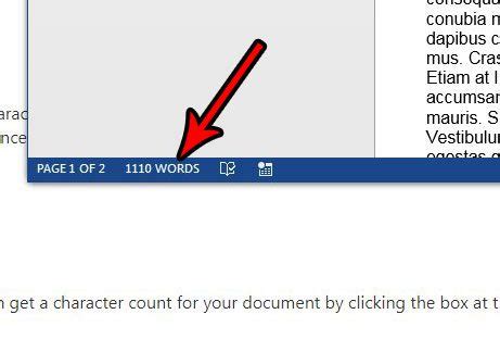 How To Count Characters In Microsoft Word 2013 A Quick 3 Step Guide