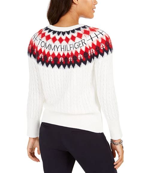 Tommy Hilfiger Fair Isle Sweater Macys