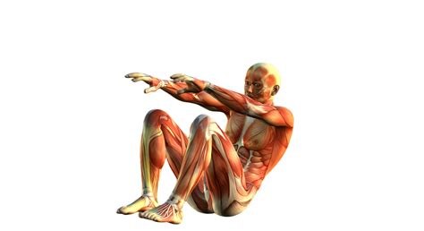 An Image Of A Man Sitting On His Knees 57321674 Png