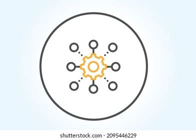 Implementation Process Icon Vector Design Stock Vector Royalty Free Shutterstock