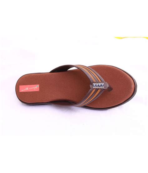 Walkaway Brown Flats Price In India Buy Walkaway Brown Flats Online At