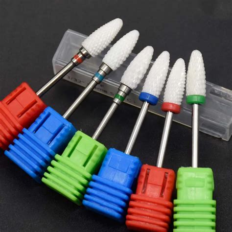 Ceramic Nail Drill Bit 332 Rotary Burr Manicure Milling Cutter Bits