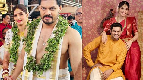 Sudev Nair Ties The Knot With Model Amardeep Kaur At Guruvayoor Cinema Cine News Kerala