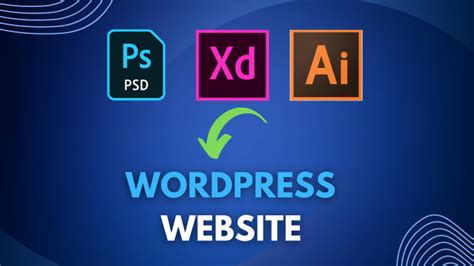 Covert Xd Psd Ai Figma Sketch To Wordpress Using Elementor Pro By