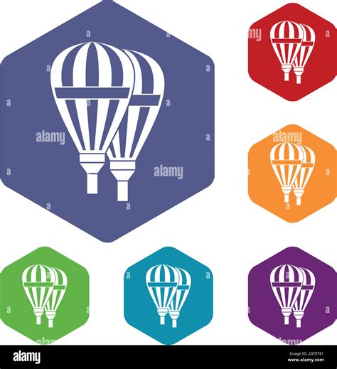 Balloons Icons Set Stock Vector Image Art Alamy