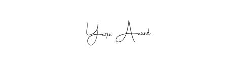 83 Yatin Anand Name Signature Style Ideas Special Online Signature