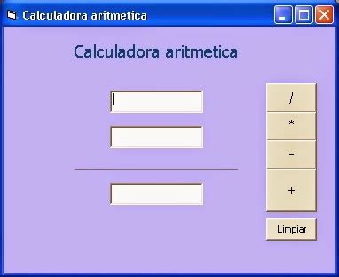 Visual Basic Calculadora