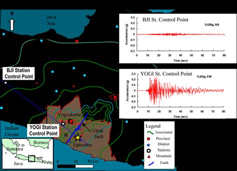 Presents An Isoseismic Or Imm Map Of The 2006 Yogyakarta Earthquake