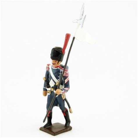e porte aigle du e régiment d Infanterie légère Soldats de Plomb
