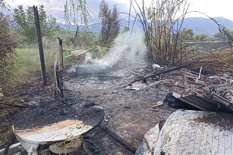 Incendio Danneggia Un Orto Solidale In Comune Calabrese