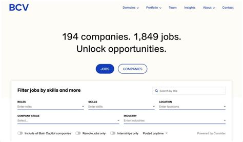 Aliva Panigrahi On Linkedin Bain Capital Ventures Introducing The Bain Capital Ventures Job Board