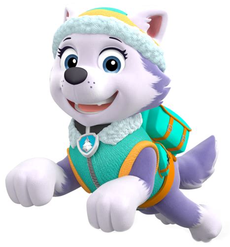 Paw Patrol Images Everest The Siberian Husky Wallpaper And Background
