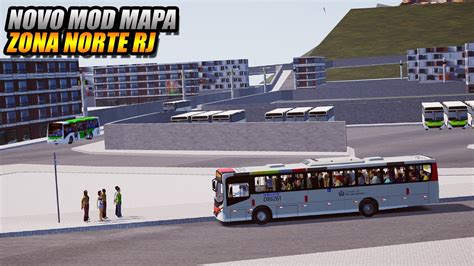 NOVO MAPA Do RIO DE JANEIRO Para O PROTON BUS SIMULATOR Desafie Seus