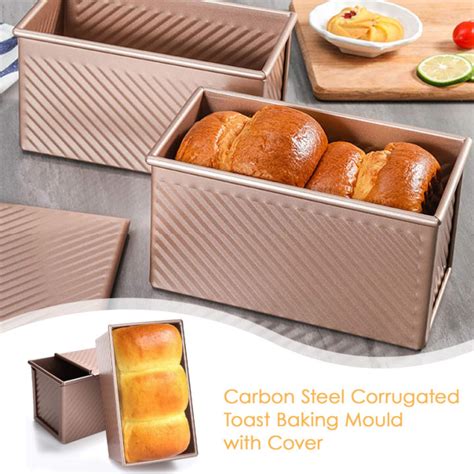 Toast Box 450g Non Stick Loaf Pan Loaf Tin Bread Pan Bread Loaf Pan