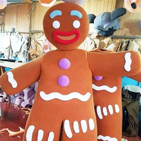 Shrek Gingy Costume Etsy
