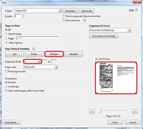 C Printing Pdf In Multiple Setting Output Stack Overflow