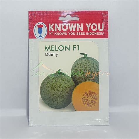 Jual Benih Melon Dainty Kys Shopee Indonesia