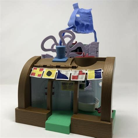 Imaginext Spongebob Krusty Krab Chum Bucket Playset Crabby Patty Car