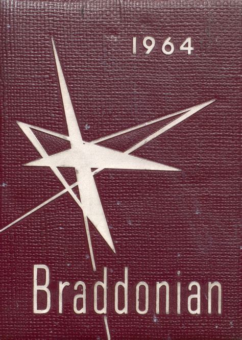 1964 Yearbook From General Braddock High School From Braddock Pennsylvania