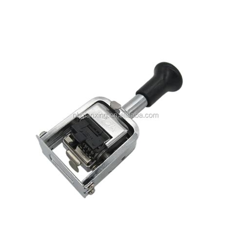 4 Digits Numbering Machine Office Used Pro Line 4 Wheel Automatic Numbering Stamper With Black