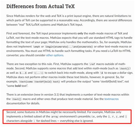 What Extension Of Mathjax Provide The `` Delimiters Feature For `array` Irzu Institute