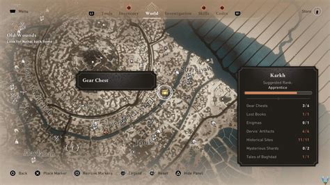 Assassins Creed Mirage Karkh Gear Chests Locations Guide Neoseeker