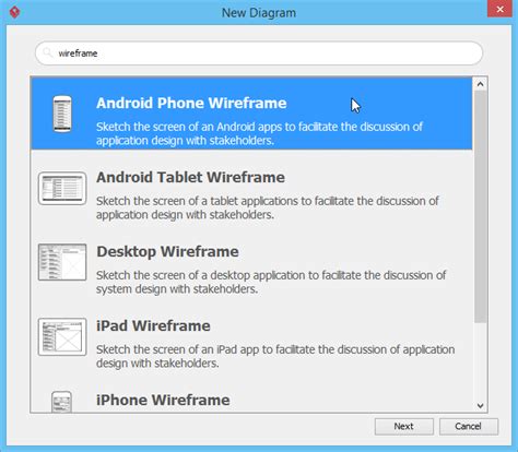 Using Wireframe Tool In Android Apps Design