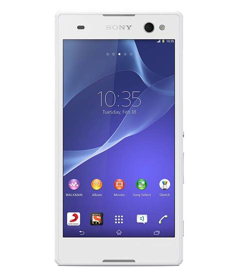 Sony Xperia C3 Dual 8GB White Price in India- Buy Sony Xperia C3 Dual ...