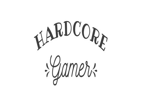 Hardcore Gamer Graphic By Designscape Arts · Creative Fabrica