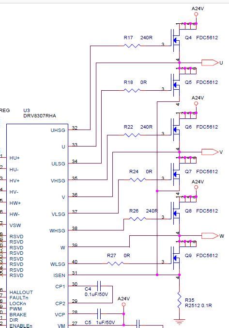 DRV8307 DRV8307 To Change Direction The Motor Speed Is Different Motor Drivers Forum