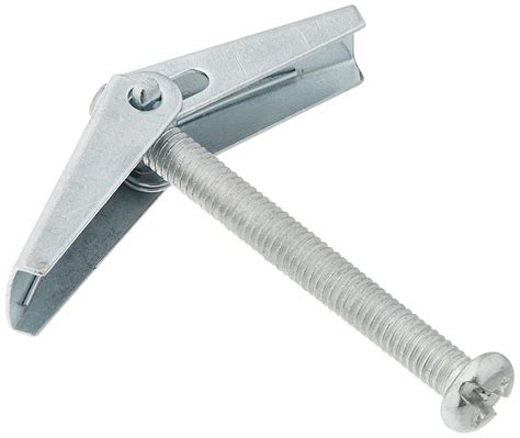 Buy ELECTROPRIME A16040100ux0368 4mm X 40mm Spring Toggle Hollow Plasterboard Cavity Wall Anchor