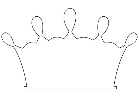 Shape Of Princess Crown Free Printable Papercraft Templates