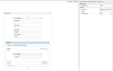 In Uipath Studio Input A Number And Check Positive Negative Or Zero Using Switch Case Studio