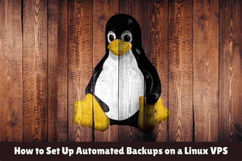 How To Set Up Automated Backups On A Linux Vps
