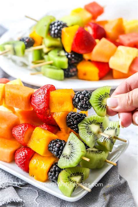 Fresh Fruit Kabobs Simply Elegant Ph