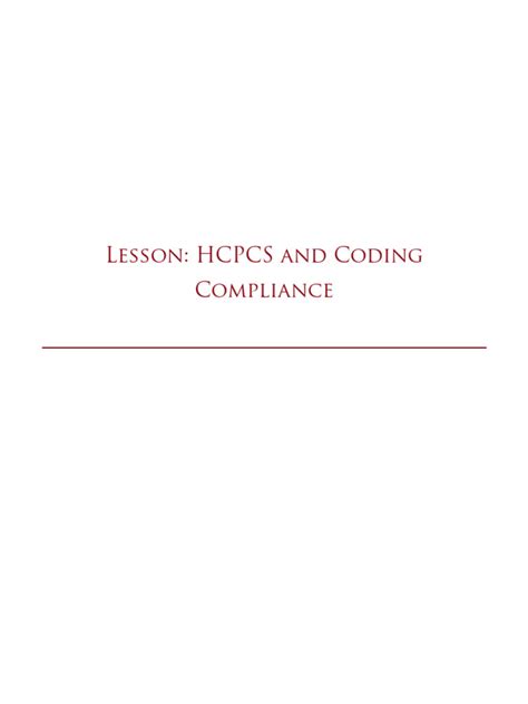 13 Hcpcs And Coding Compliance1done Pdf Medicare United States