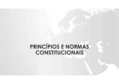1 CPDC II tópicos aulas 2 semestre 2022 PRINCÍPIOS E NORMAS CONSTITUCIONAIS BIBLIOGRAFIA