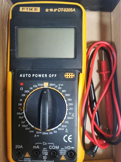 Multimeter For Battery Testing Everything Else On Carousell