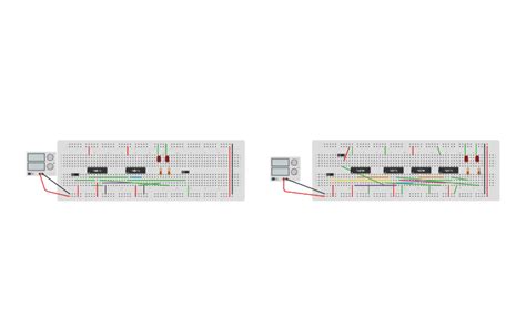 Circuit Design Async Up Counter Using D Ff Tinkercad