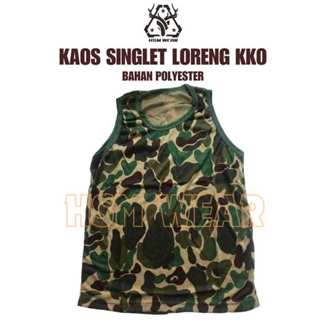 Jual Singlet Loreng Kko Shopee Indonesia