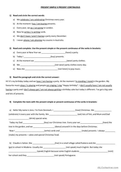 647 Present Simple Vs Continuous Progressive Tense English