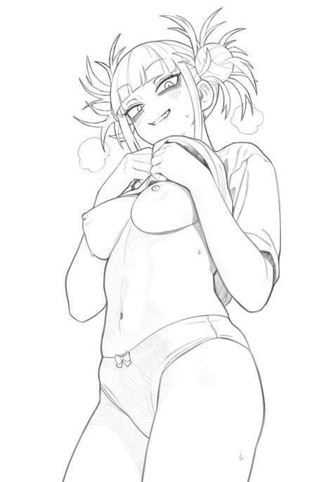 Rule 34 Artist Request Himiko Toga My Hero Academia Nipples Panties
