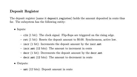 Solved Please Write The Code In Vhdl Using The Question And