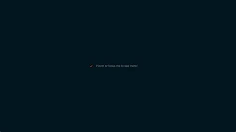 Hover Tooltip Mockup