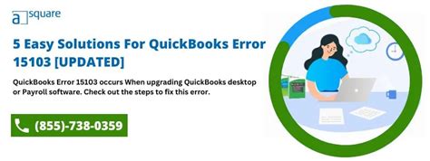 Resolve QuickBooks Error 15103 With Expert Solutions Now