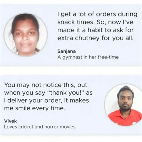 Swetha Sankar Copywriter On Linkedin This Made Me Smile Today 😊🥺 Zomato 25 Comments