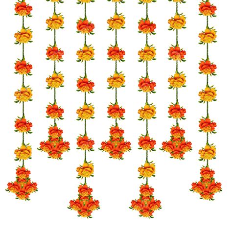 Wedding Decoration Marigold Flower Hanging Vector Design Wedding