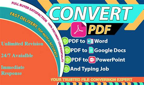 Convert Pdf To Word Google Docs Powerpoint Typing By Devilcreationz