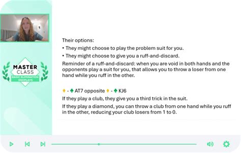 Masterclass Basic Elimination Endplays Blog Funbridge